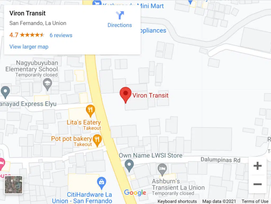 VIRON BUS - PHBus Tickets Ferry Online Booking