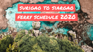 Surigao to Siargao Ferry Schedules and Rates 2020 - PHBus Tickets Ferry ...