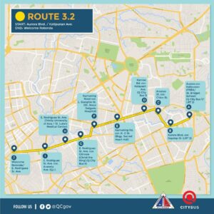 Quezon City Bus Service: Welcome Rotonda to Aurora Katipunan
