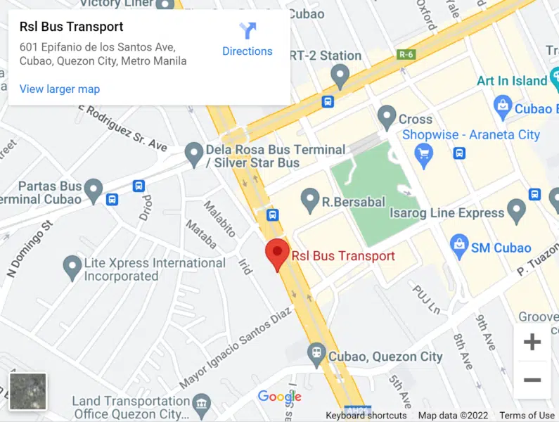 RSL Bus Online Booking | Schedules | Bus to Virac | Bus to Sorsogon