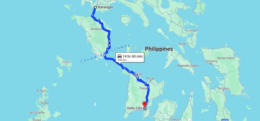 Batangas to Iloilo Ferry and bus Schedules | Online Booking