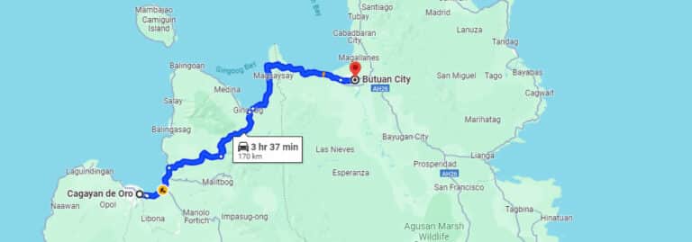 Cagayan de Oro to Butuan Ferry & Bus Schedules | Online Booking